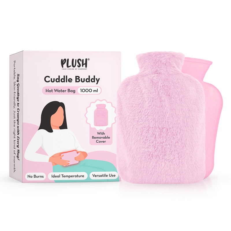 Buy Hot Water Bag for Periods | Plush Cuddle Buddy