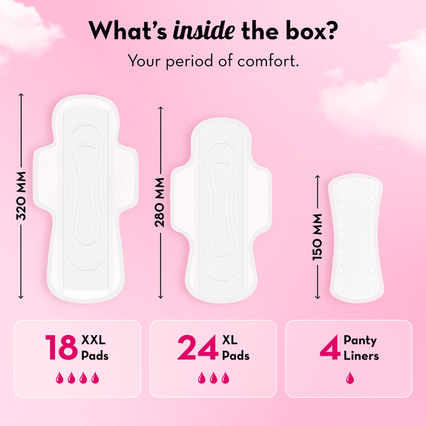 Ultra Thin Sanitary Pads - Pack of 42