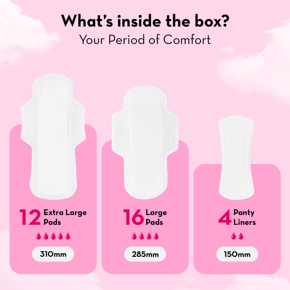 Shop Ultra-Thin Sanitary Pads for Different Flow | Plush